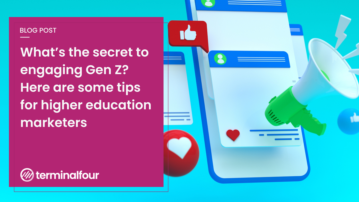 Blog - Five strategies to win over and recruit Gen Z students
