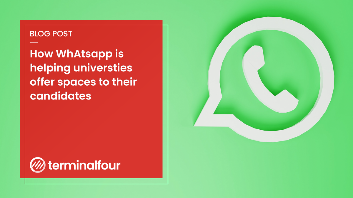 Blog - De Montfort University uses Whatsapp to offer Clearing Places