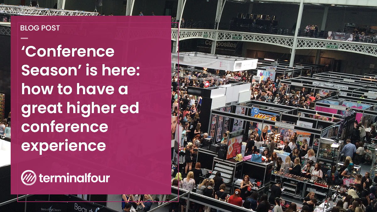 Blog - 10 ways to maximize your higher education conference experience