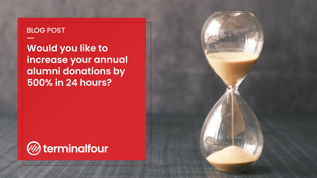 Blog - Would you like to increase your annual alumni donations by 500% ...