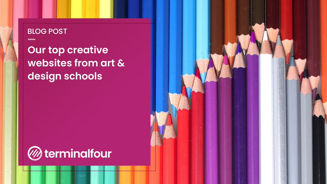 Blog - 5 creative websites from art & design schools