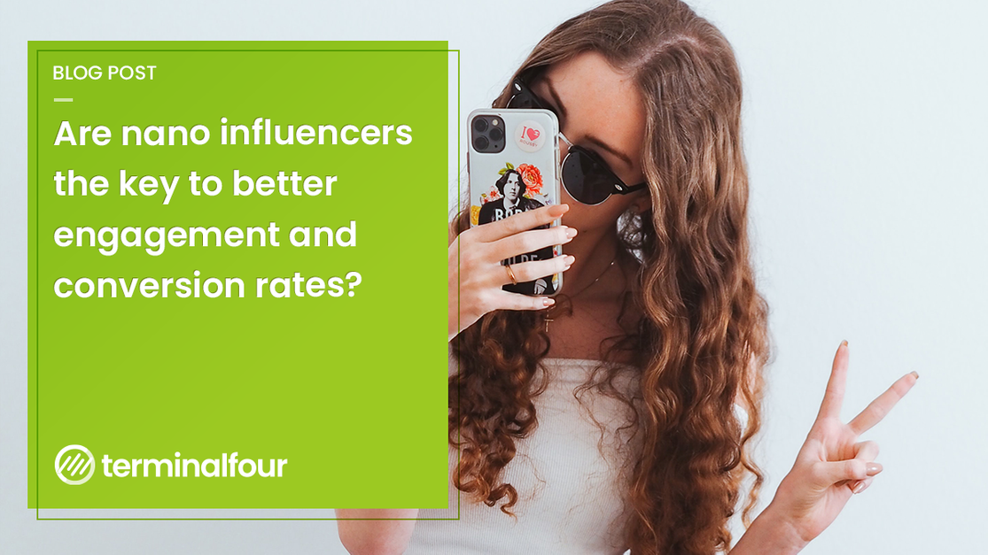 Blog - How to use nano influencers in higher education digital marketing