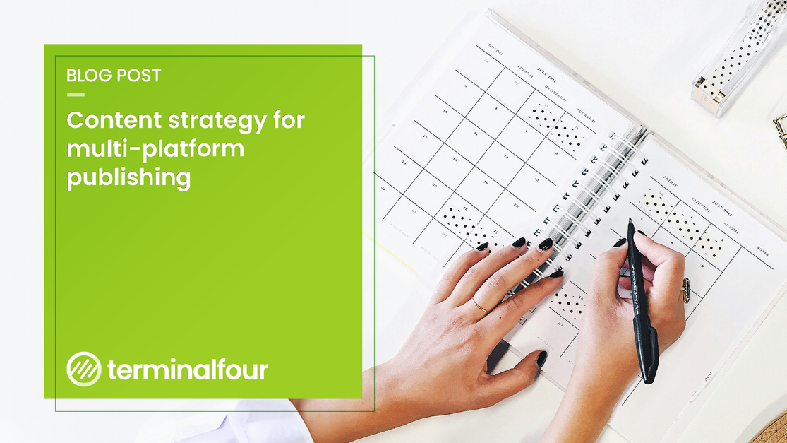 Blog - Content vs Context: Content strategy for multi-platform publishing