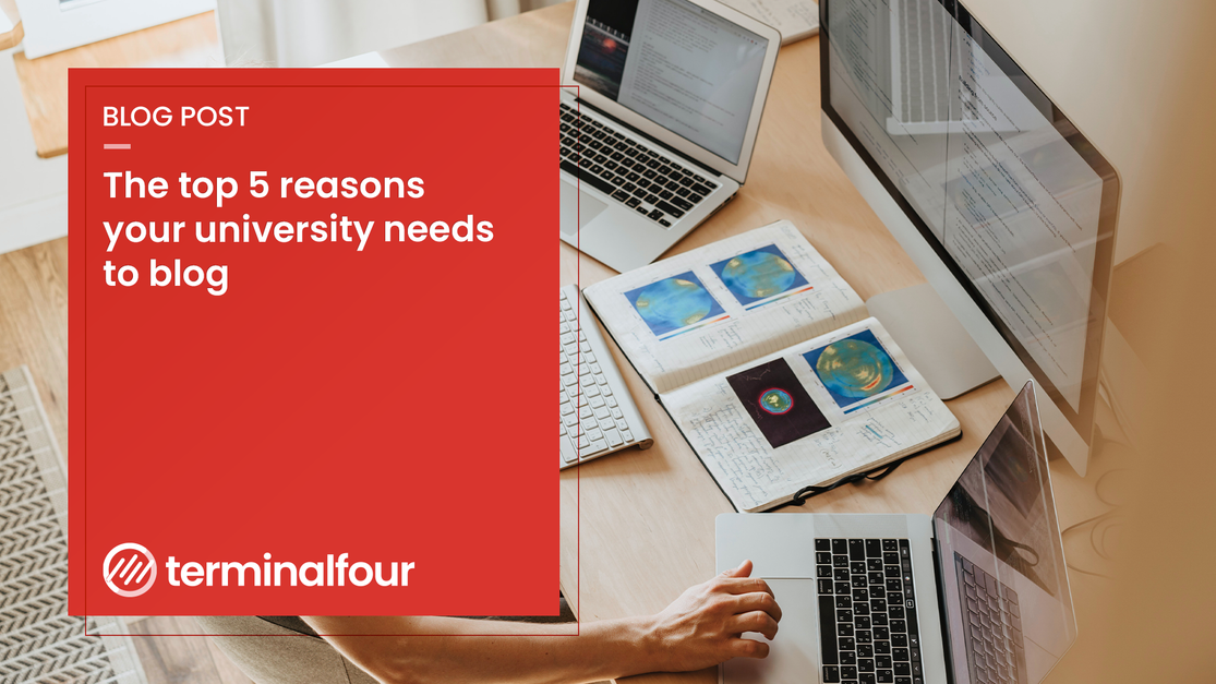 Blog - 5 reasons why your university needs to blog
