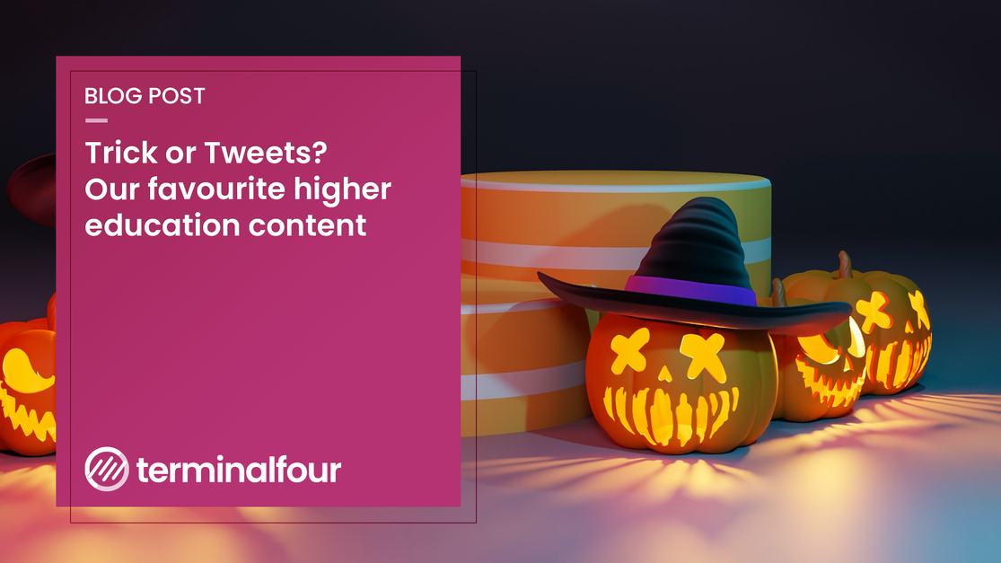 Blog - 4 of our all-time favorite Higher-Ed Halloween Trick or Tweets