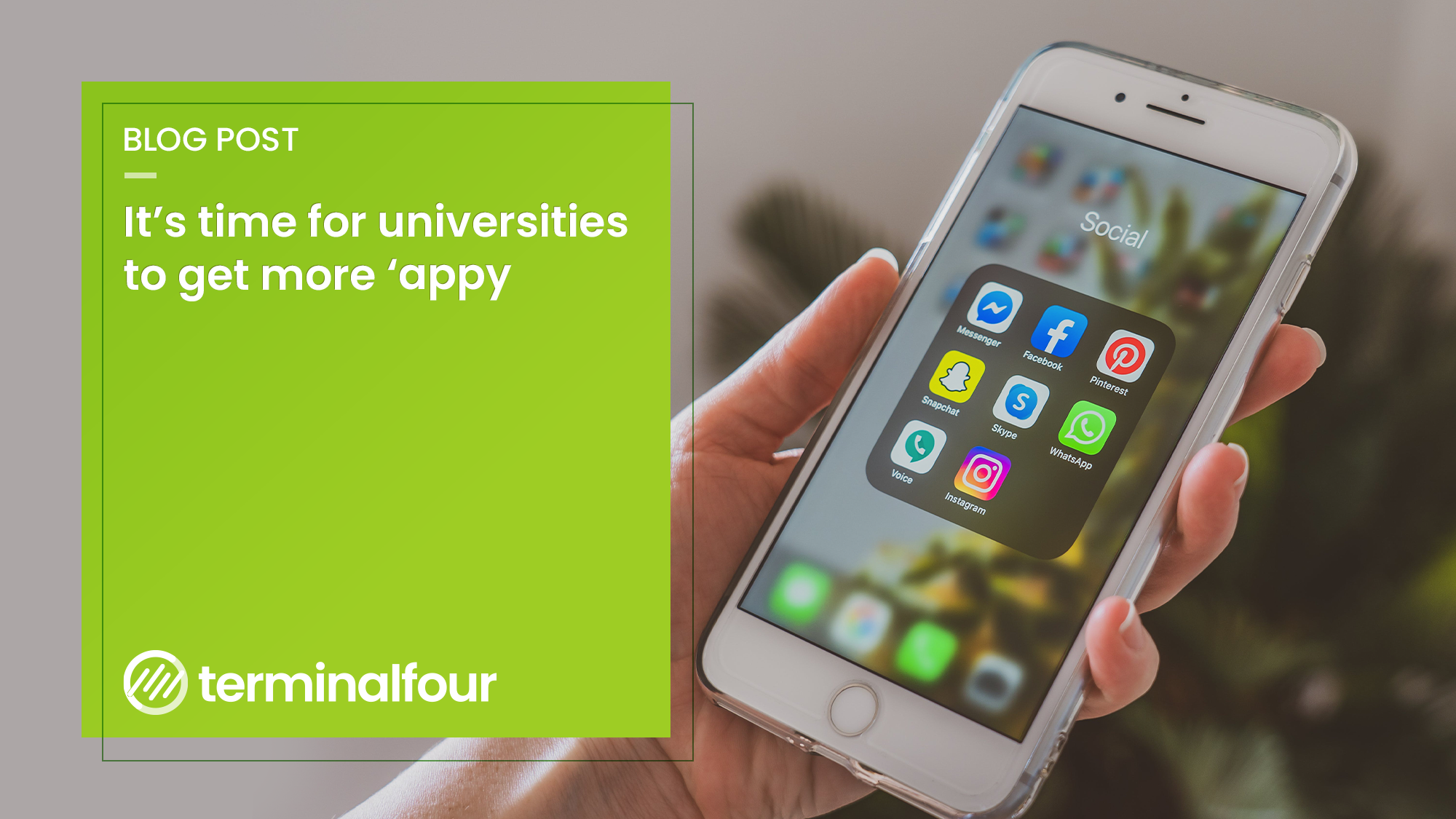Blog - It’s time for universities to get more ‘appy