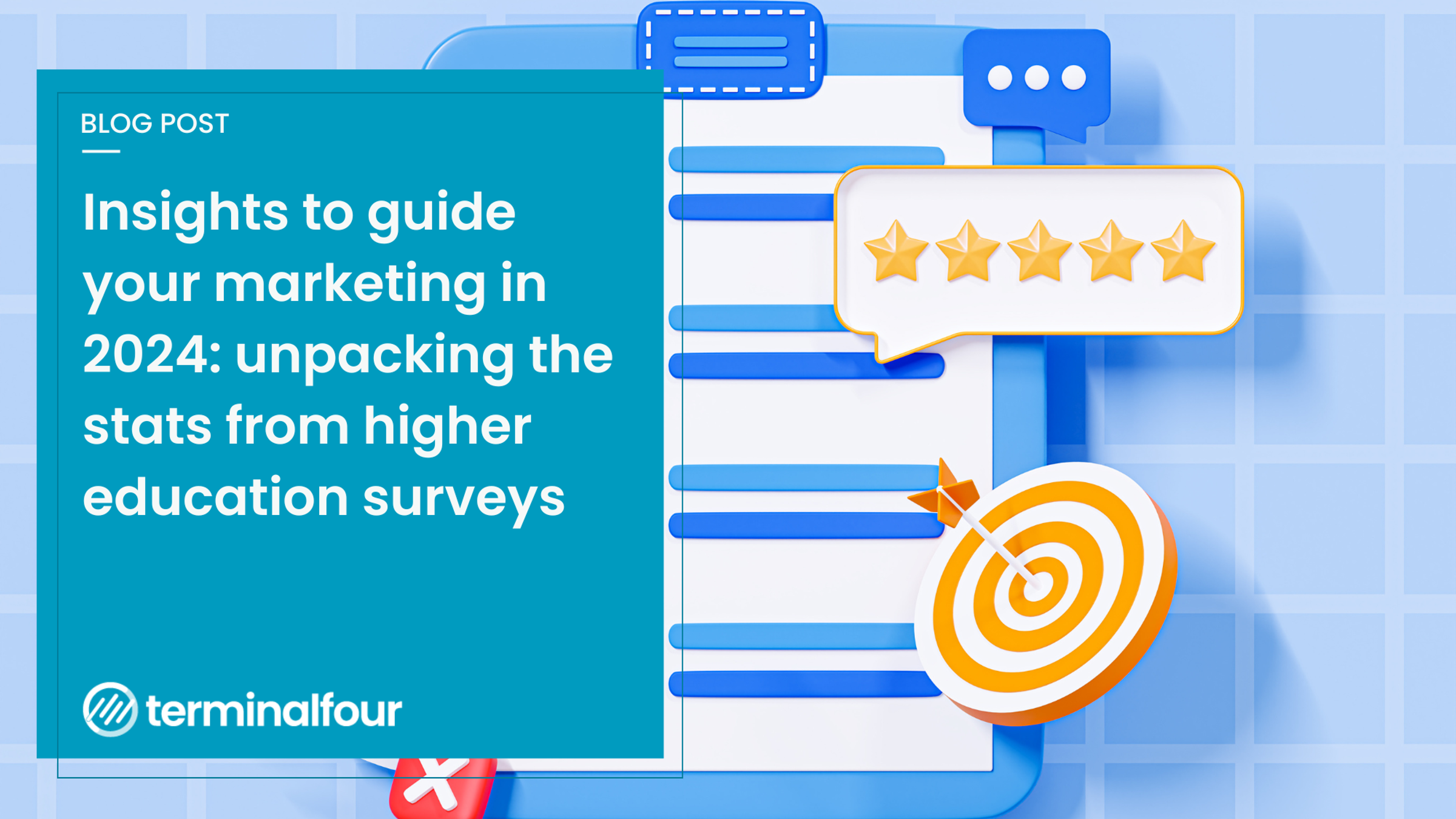 Blog - HE surveys, key stats, and memorable soundbites for 2024