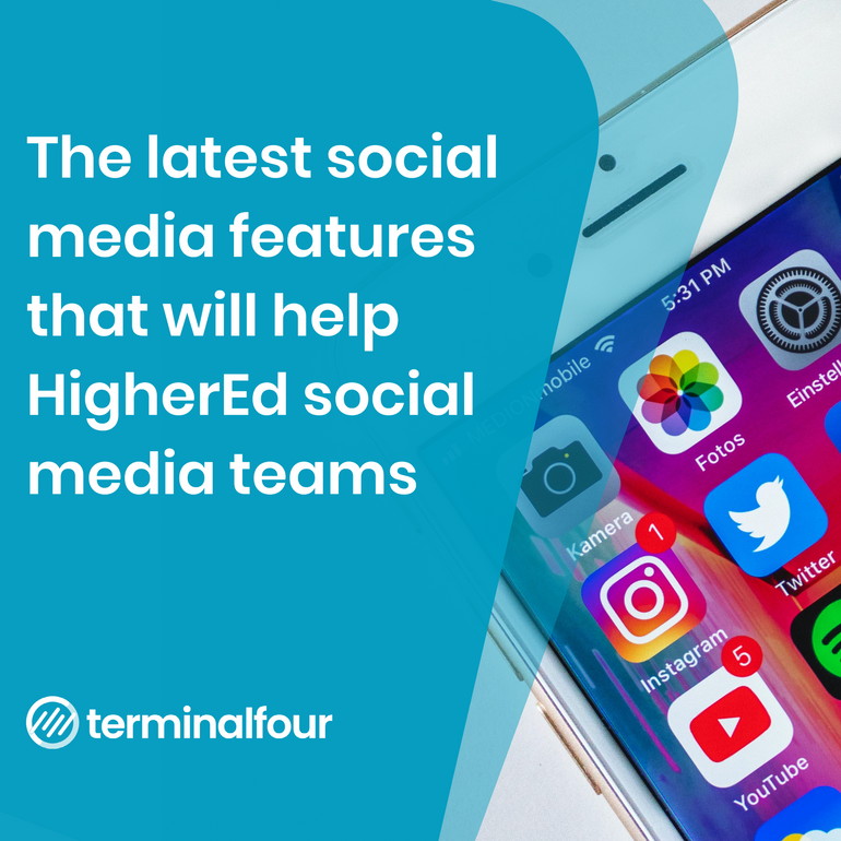 Blog - The latest social media features that will help HigherEd social ...