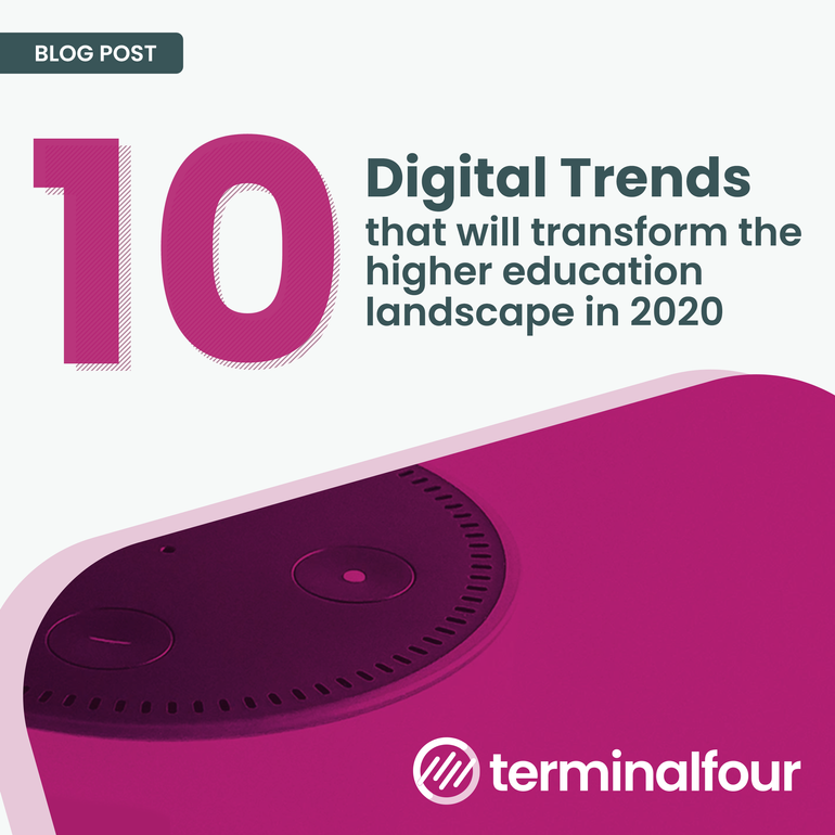 Blog - 10 digital trends that will transform the higher education ...